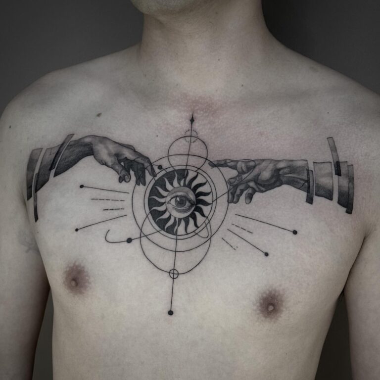 Sun Tattoo - Lush Tattoos